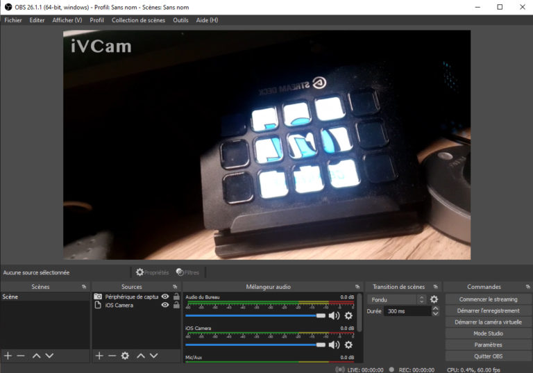 Utiliser son smartphone Android comme caméra sur OBS studio | Geeksleague